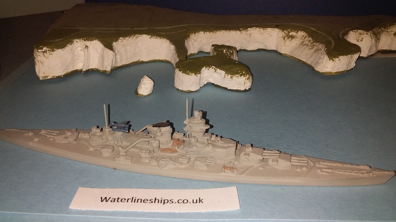 Scharnhorst German battlecruiser 1941 () [SU202g] - £19.95 : Waterline ...