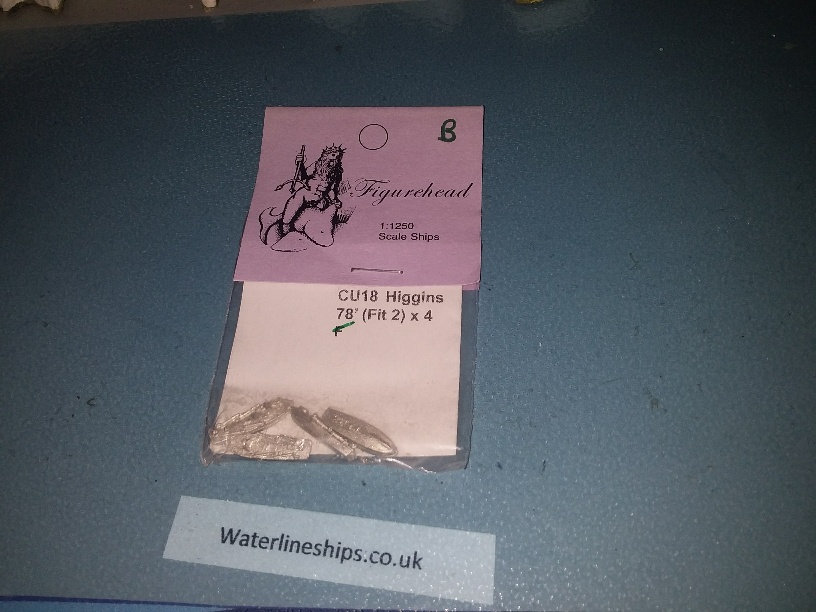 Higgins 78 foot Fit 2 US motor torpedo boat 1942 x 4 1/1250 scale ...